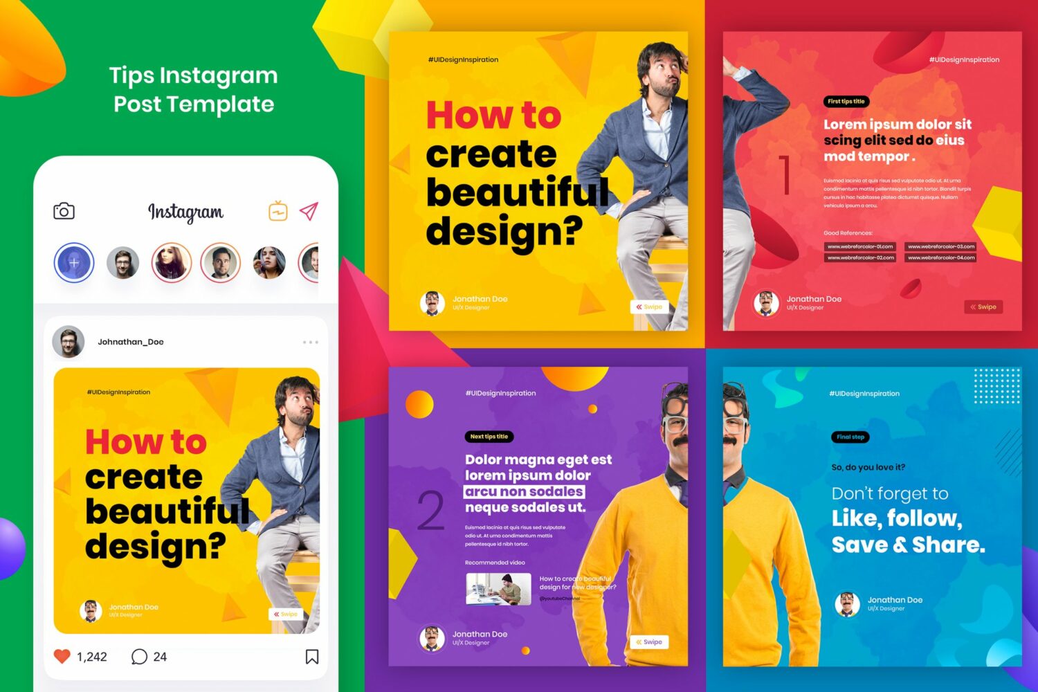 70+ Best Instagram Templates (Post, Story & Profile) 2025 - Theme Junkie