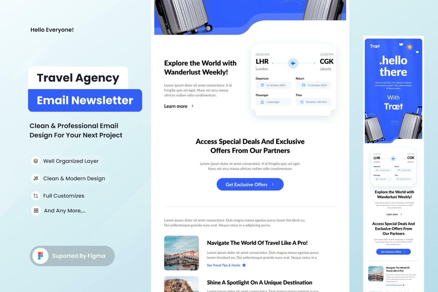35+ Best Figma Email Templates (Figma for Email Design) - Theme Junkie
