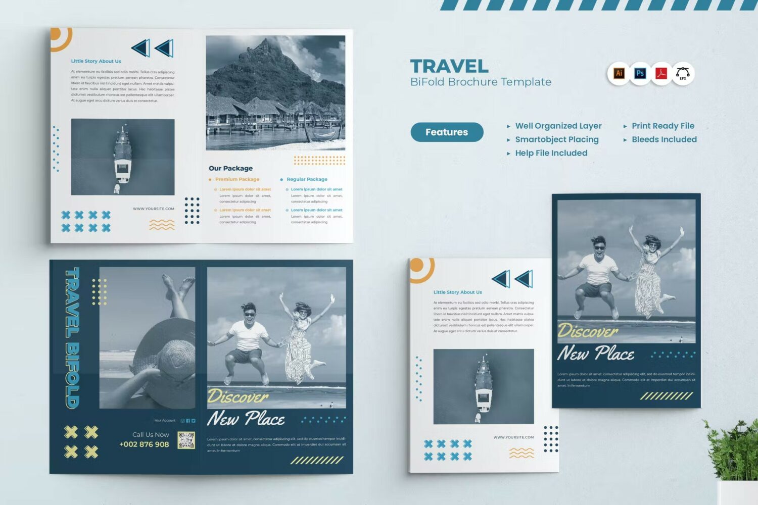 20+ Travel Brochure Templates (For Travel Agents, Vacation Rentals ...