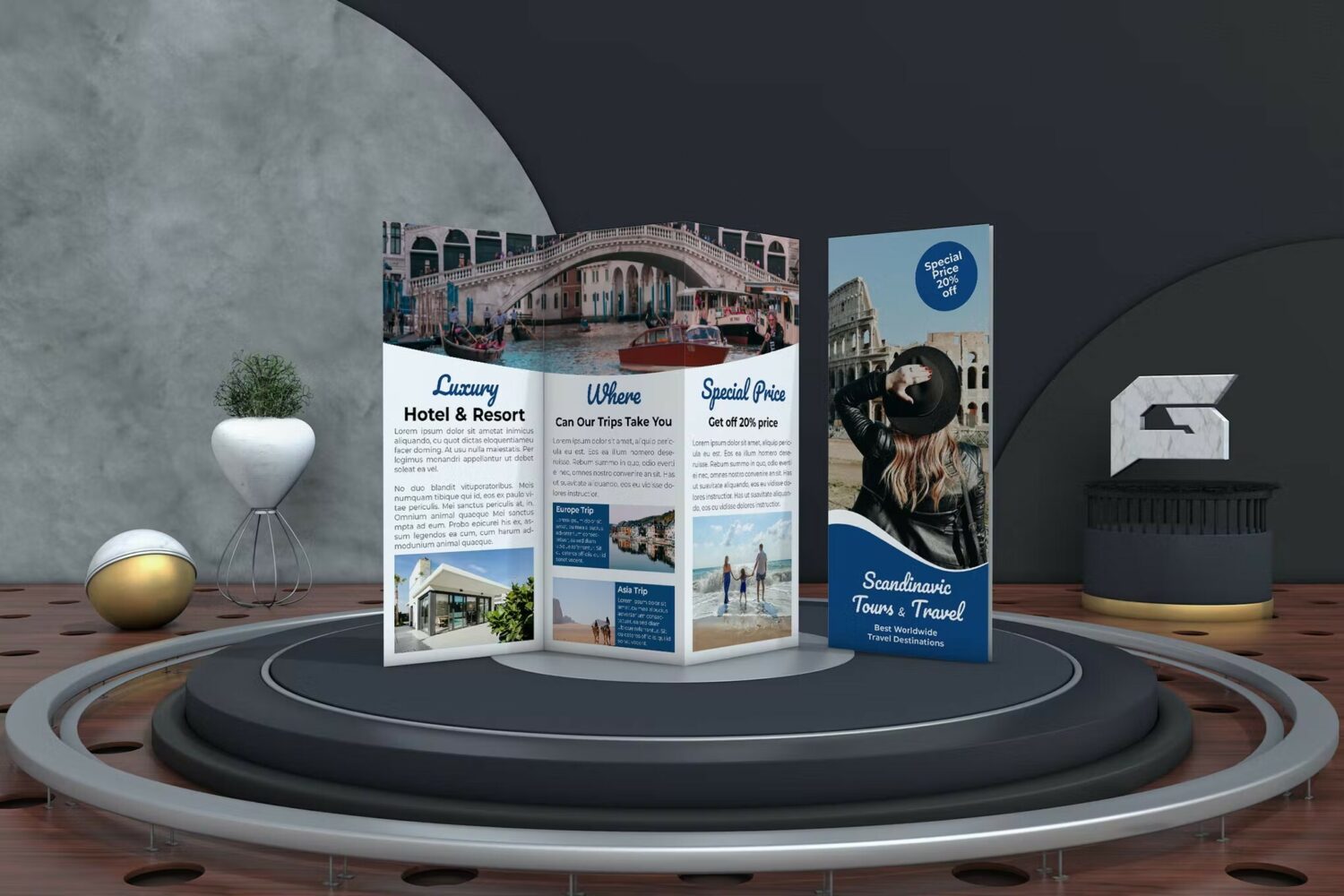 20+ Travel Brochure Templates (For Travel Agents, Vacation Rentals ...