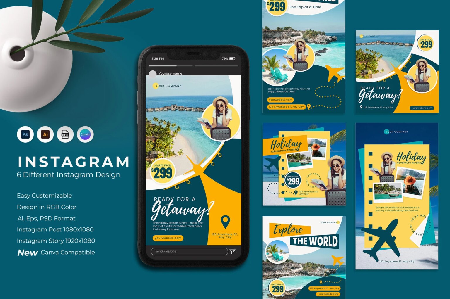 70+ Best Instagram Templates (Post, Story & Profile) 2025 - Theme Junkie