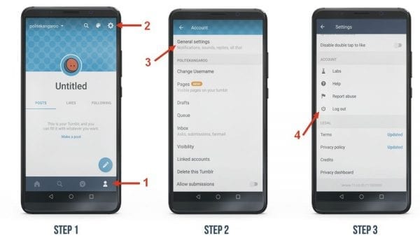 How to Logout of Tumblr (Desktop & Mobile) - Theme Junkie