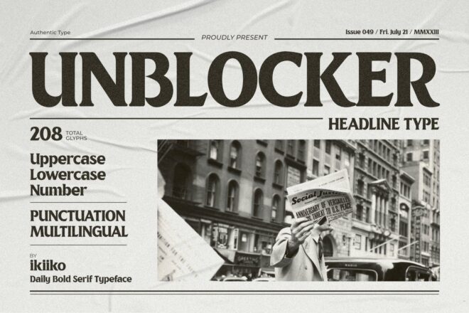 15+ Best Newspaper Fonts for Editorial and Print Design - Theme Junkie