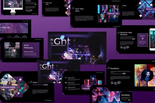 25+ Template PowerPoint (PPT) Unik, Luar Biasa & Luar Biasa - desainae.com