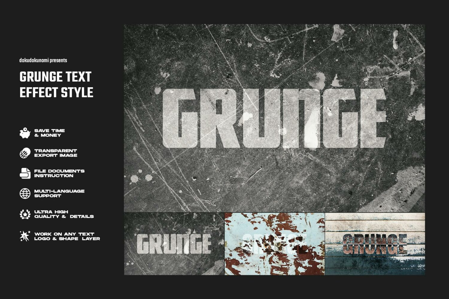 45+ Best Grunge Effects, Brushes + Grunge Textures for Photoshop 2025 ...