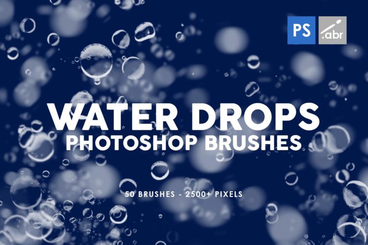 20+ Best Water & Rain Photoshop Effects (Water Brushes, Textures ...