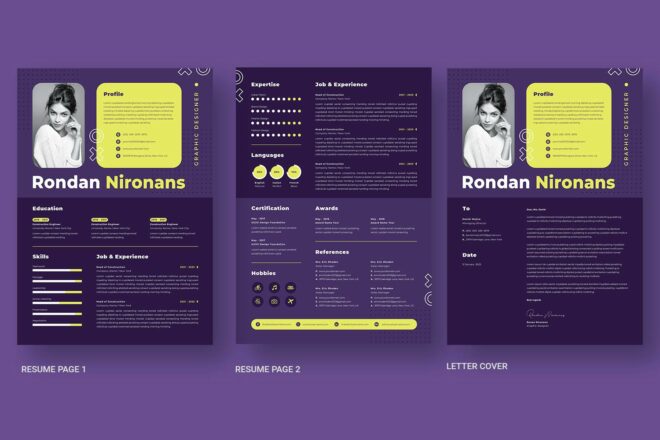 40+ Best Resume & CV Templates for Web and Graphic Designers - Theme Junkie