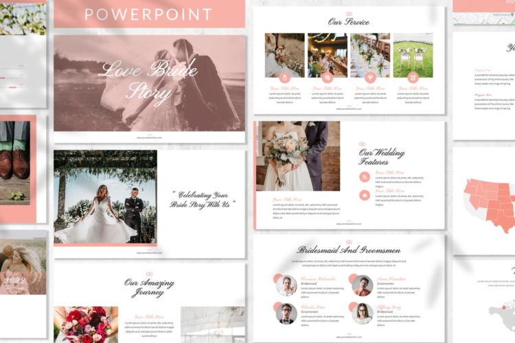 35+ Romantic Wedding Slideshow Ideas (+ PowerPoint PPT Templates ...
