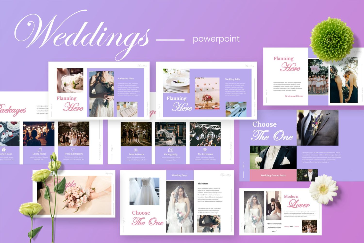 35+ Romantic Wedding Slideshow Ideas (+ PowerPoint PPT Templates ...