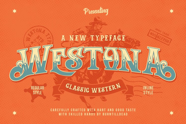 50+ Best Western Fonts (Old Style, Country Fonts) 2025 - Theme Junkie
